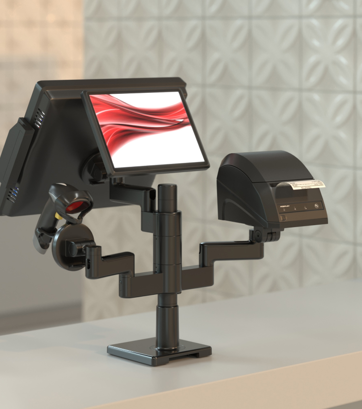 Point of Sale (POS) Solutions from Humanscale